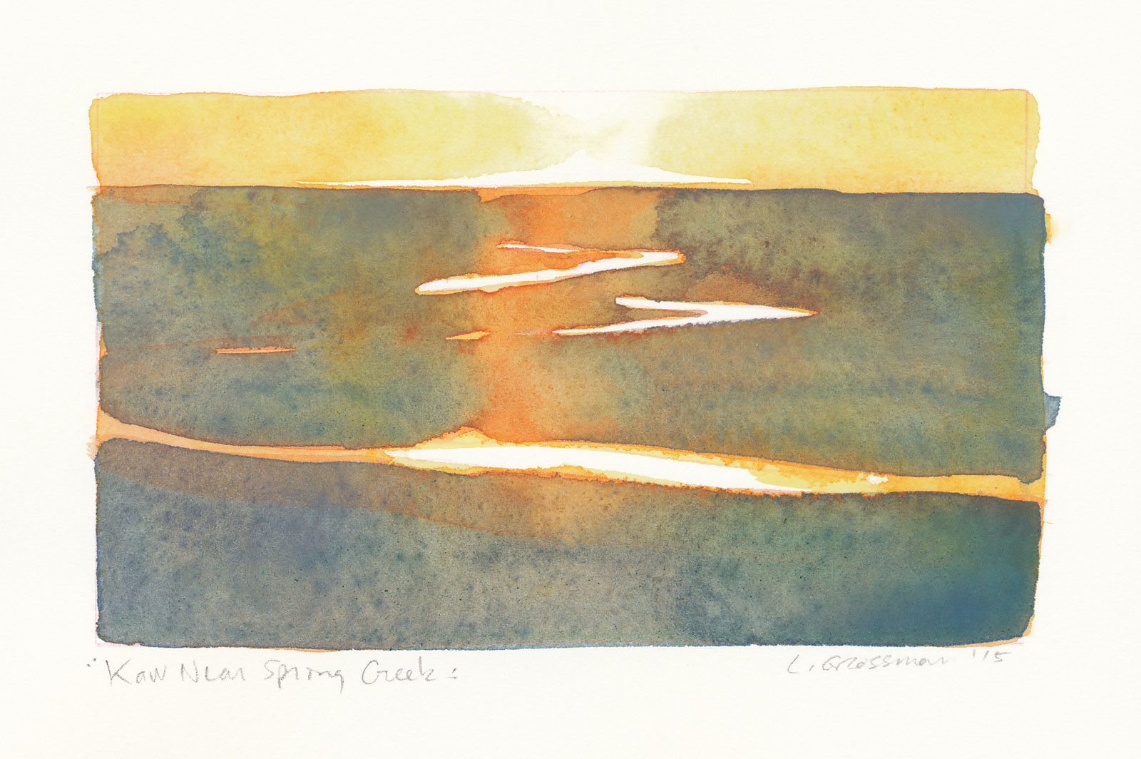 River Watercolors – Lisa Grossman